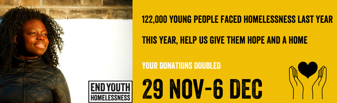 End Youth Homelessness – Big Give