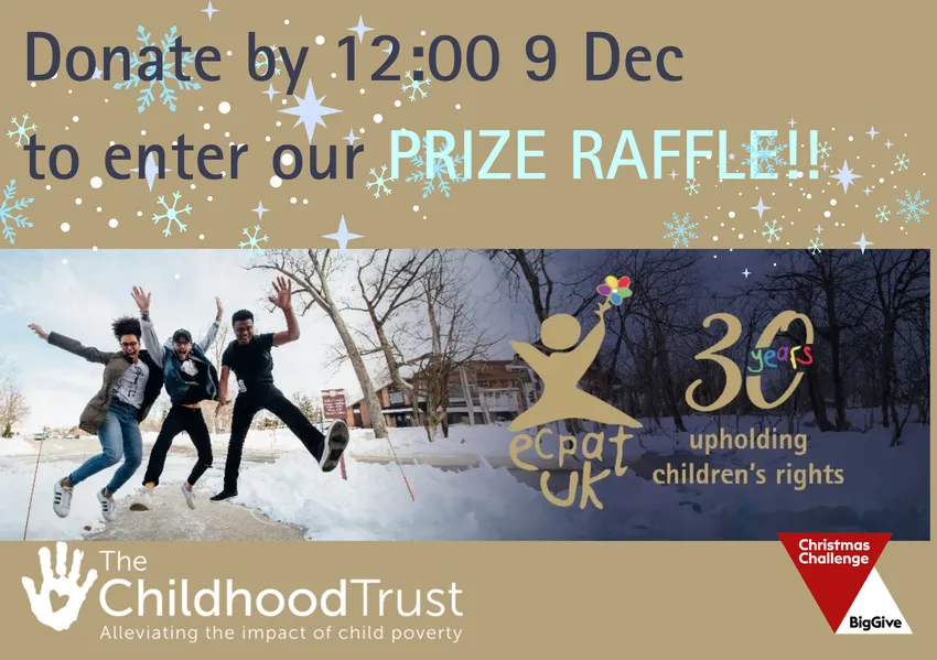 ECPAT UK Festive Appeal – Big Give
