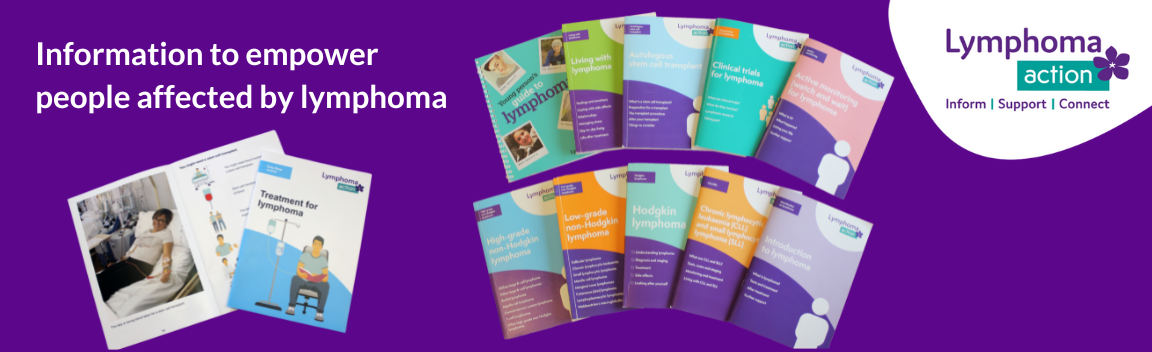 Information to empower people affected by lymphoma