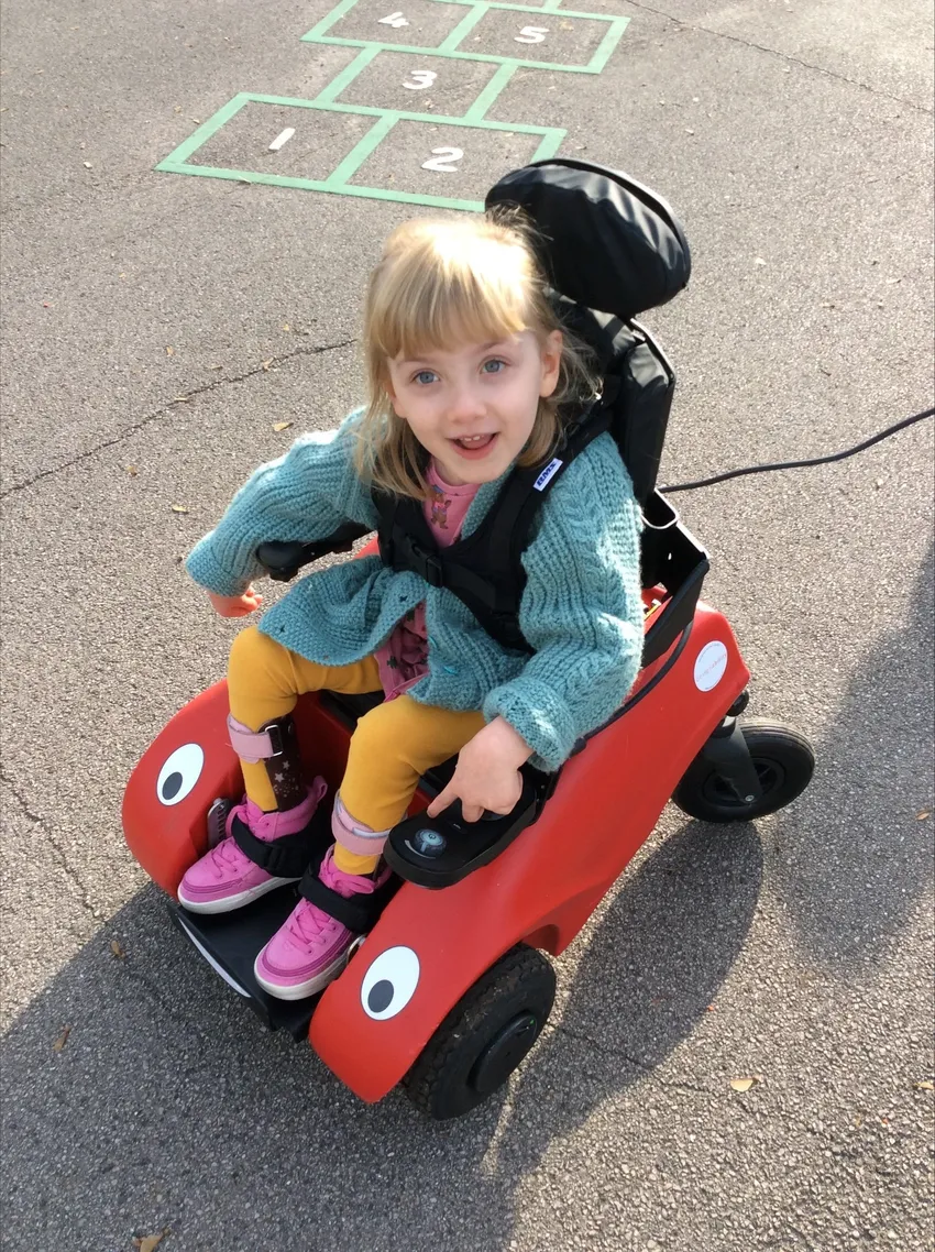 Providing Wizzybugs to young disabled children