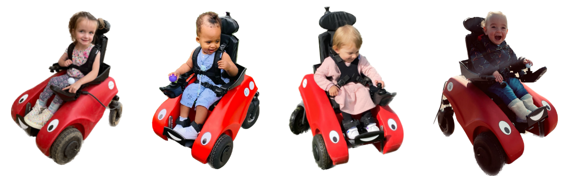 Providing Wizzybugs to young disabled children