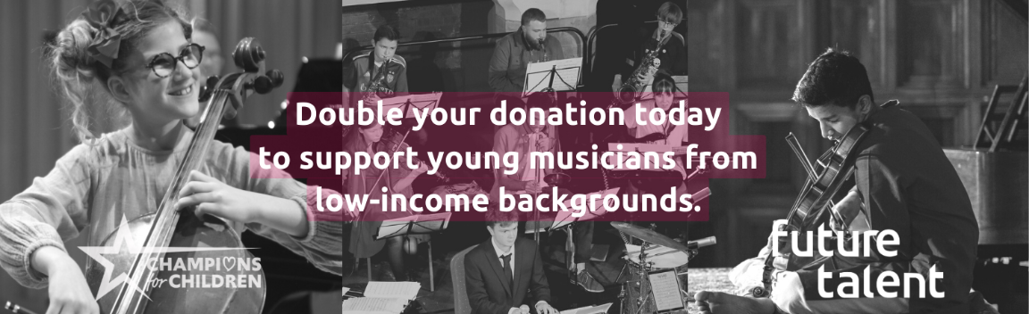 Support young musicians from low income families – Big Give