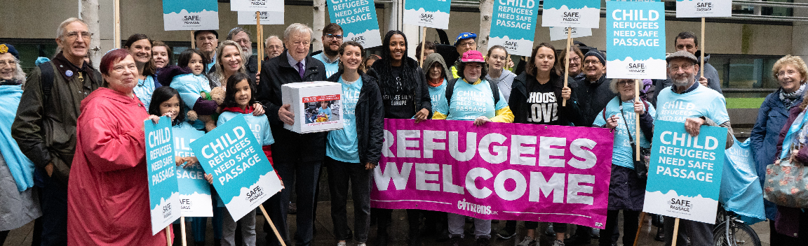 Reuniting child refugees with their families – Big Give