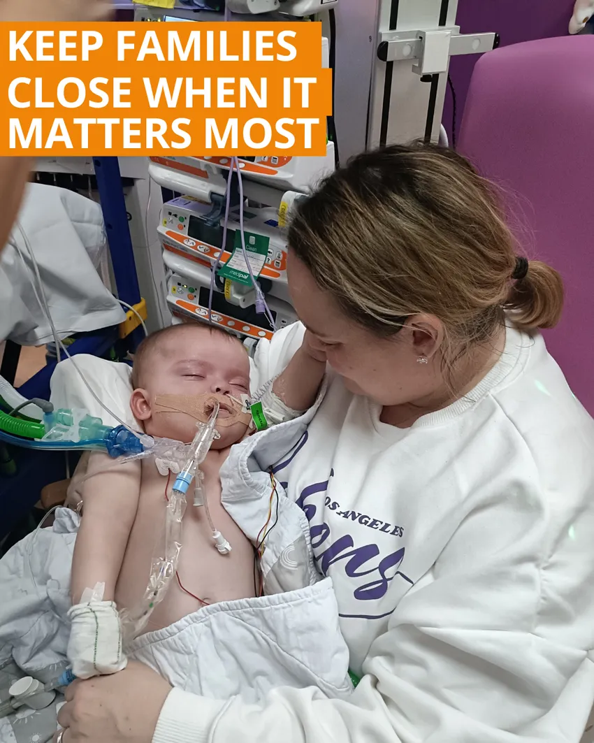 Help keep families close when it matters most – Big Give