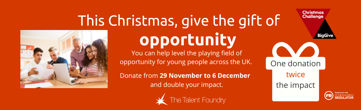 Empowering disadvantaged young people to succeed – Big Give