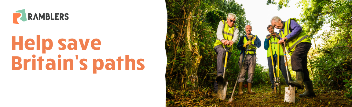 Saving Britain's paths – Big Give